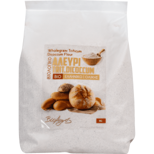 ΑΛΕΥΡΙ ΣΚΛΗΡΟΥ ΣΙΤΟΥ ΟΛΙΚΗΣ ΑΛΕΣΗΣ 1kg Βιοαγρός Bio