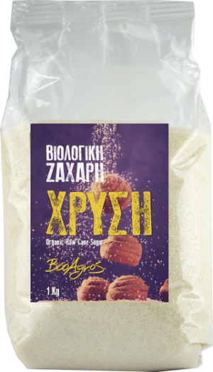 Ζάχαρη Χρυσή 1kg Βιοαγρός Bio