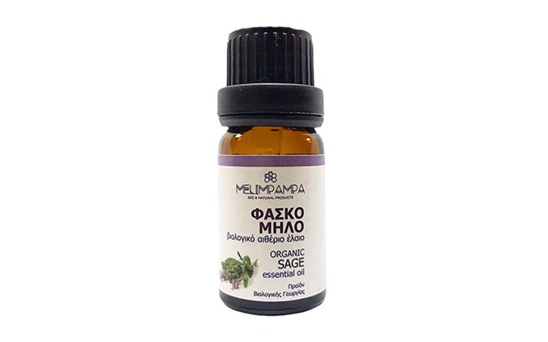 ΦΑΣΚΟΜΗΛΟ ΒΙΟΛΟΓΙΚΟ αιθέριο έλαιο 10ml